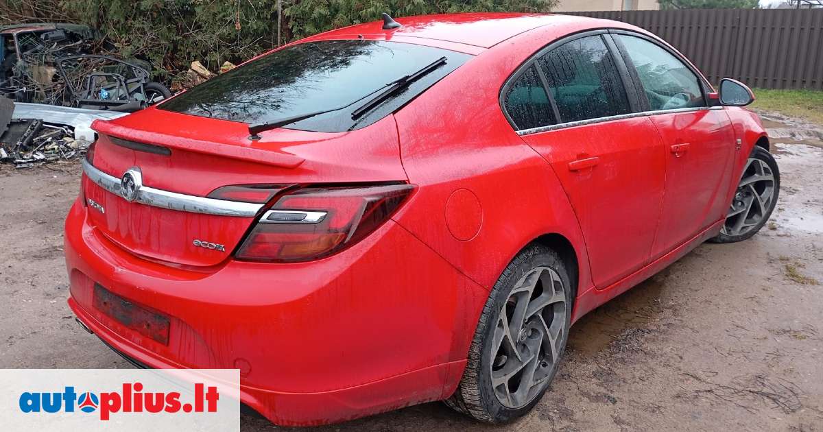 Opel Insignia Opel insignia 2015m 2 0d 103kw dalimis juodos lubos r19 ratlan 2015 m., | A27289647