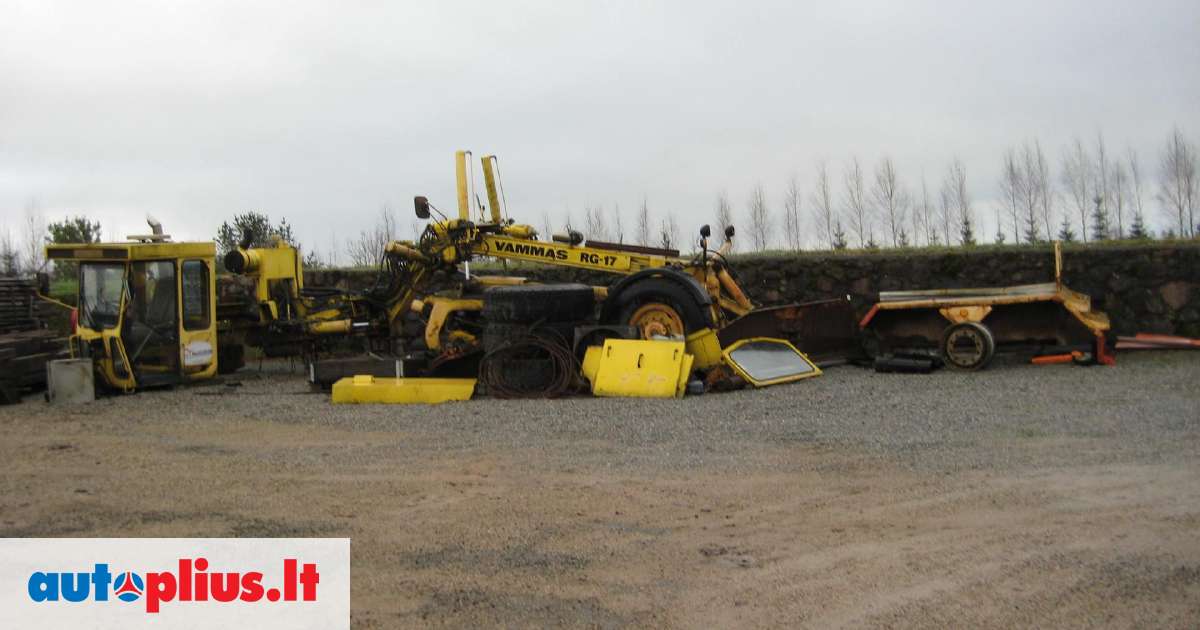 Valmet VAMMAS RG17, greideriai 1990 m., | A27290069