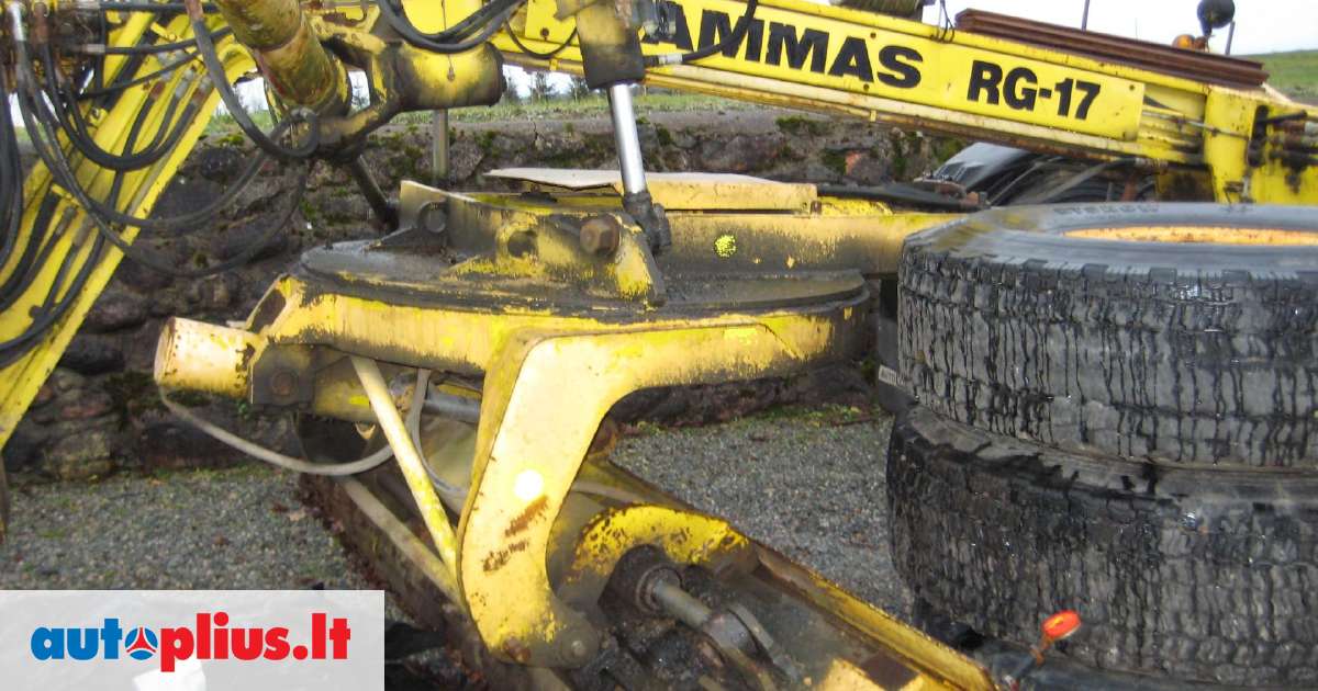 Valmet VAMMAS RG17, greideriai 1990 m., | A27290069