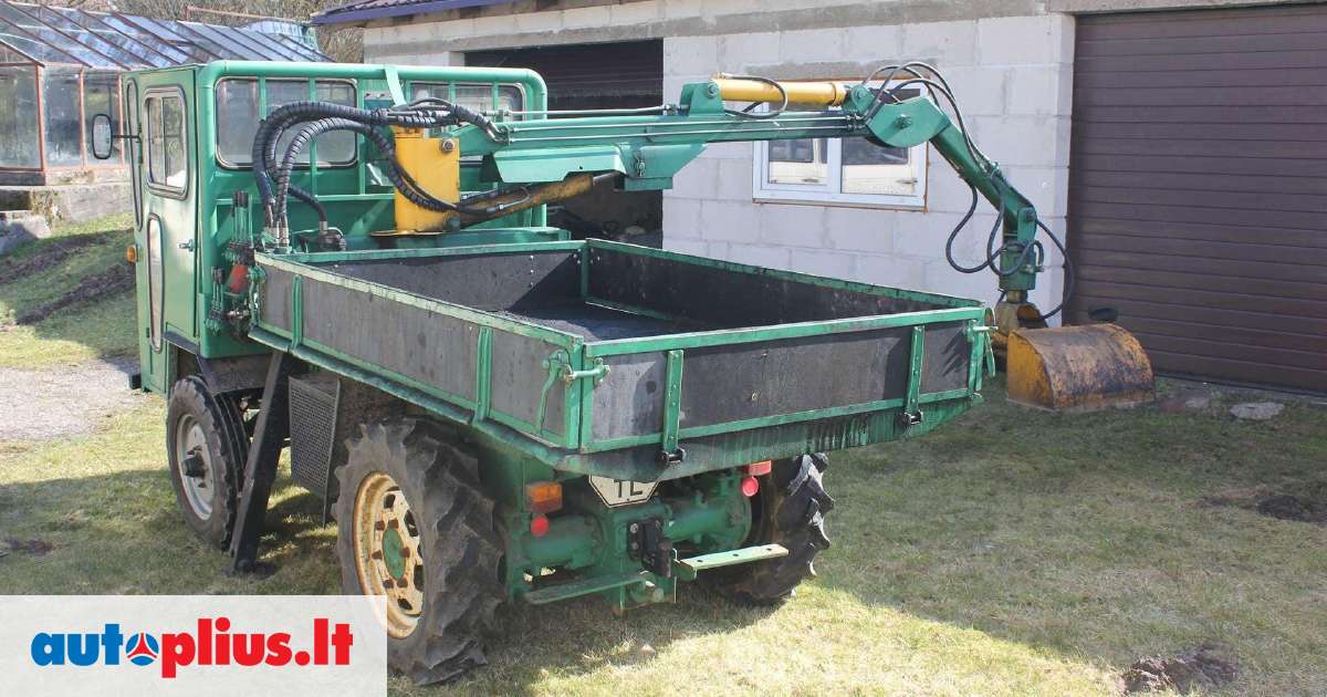 Multicar MULTICAR, self-propelled loaders 1989-06 m., | A27292063