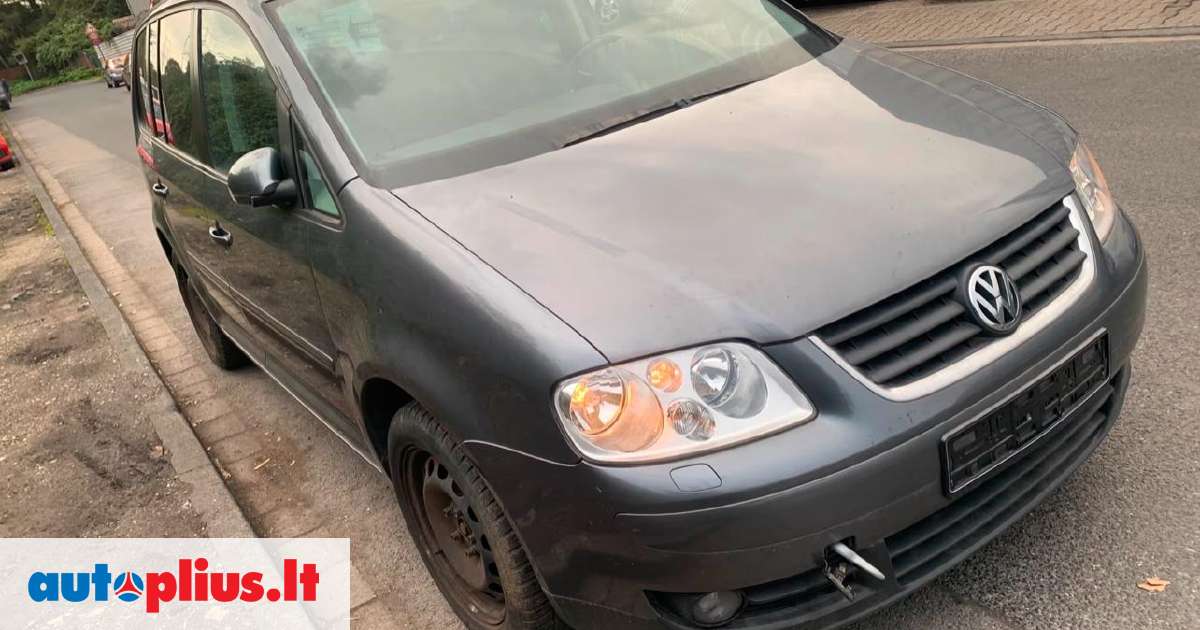 Volkswagen Touran, BLX GQL LD7X, Be rūdžių 2005 m., | A27300745