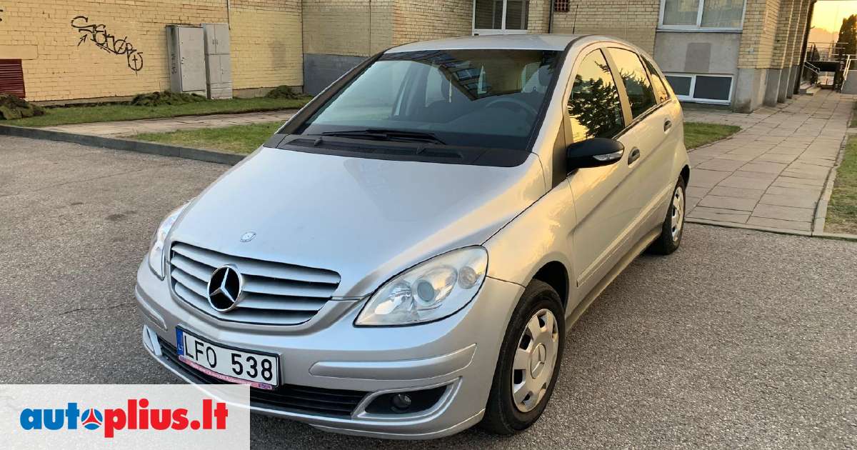 Mercedes-Benz B150, 1.5 l., hečbekas 2007 m., | A27302183