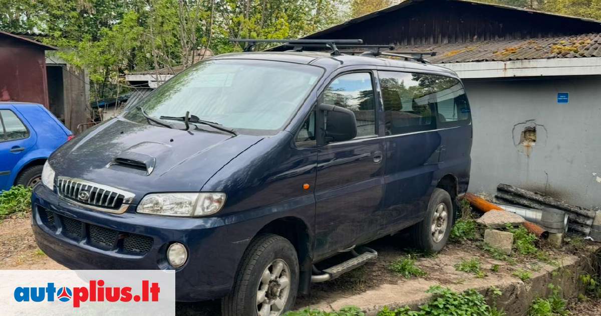 Hyundai H1, 2.5 l., mpv / minivan 2001 m., | A27307819