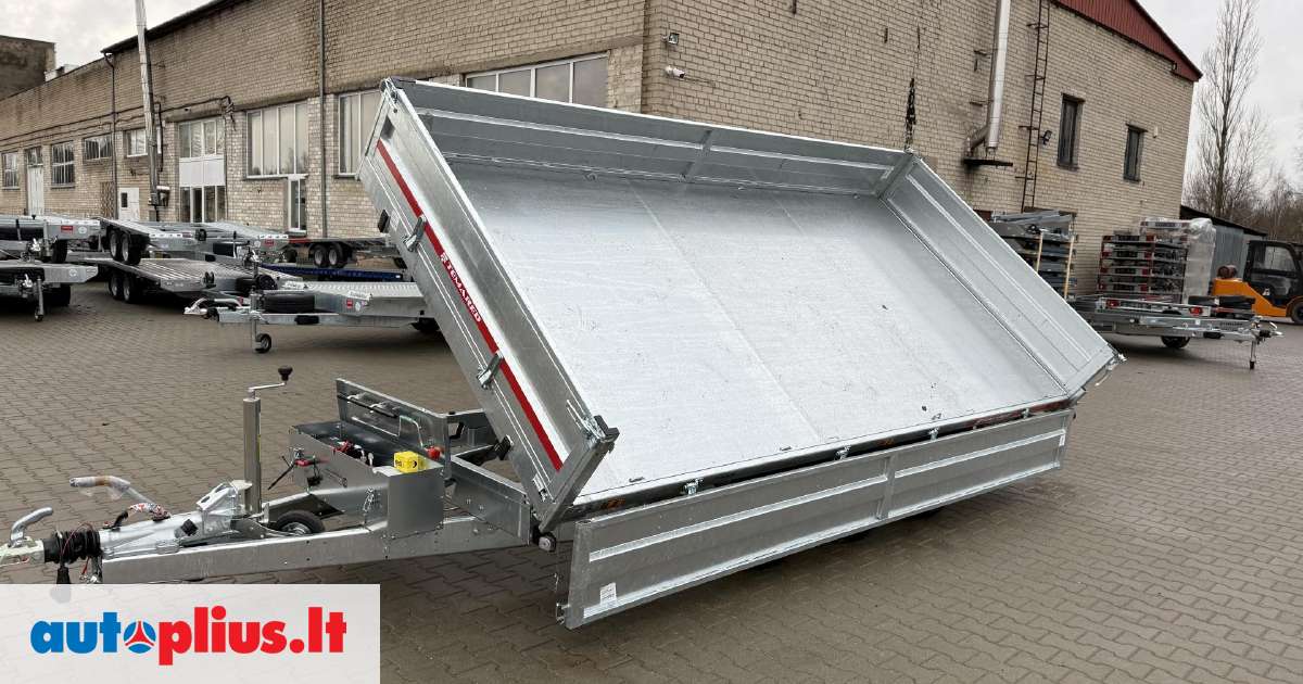 TEMARED Tipper 4020/3 C S3,5T, passenger car trailers 2025 m., | A27313045