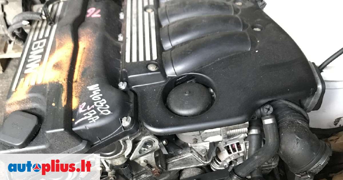 BMW 320, n46b20ba, variklis 1996-02 m., | A27323435