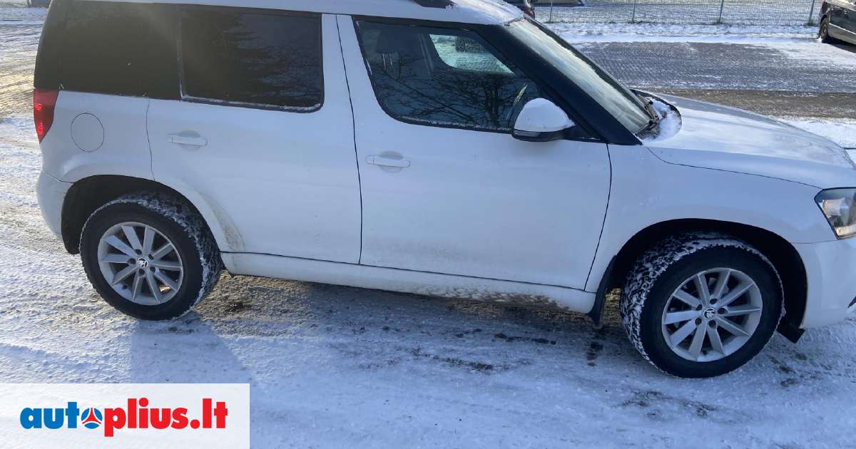 Skoda Yeti, 1.6 l., off-road / crossover 2014 m., | A27330387