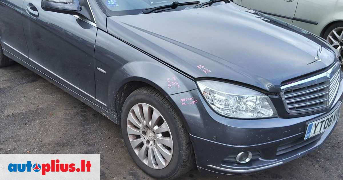 Mercedes-Benz C220 for parts. C755 tenorite grey 2008 m., | A27338745