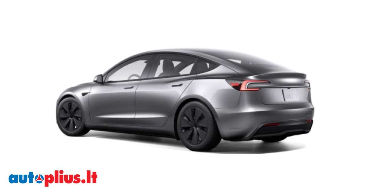 Tesla Model 3, 82 kWh, saloon / sedan 2024-08 m., | A27342555