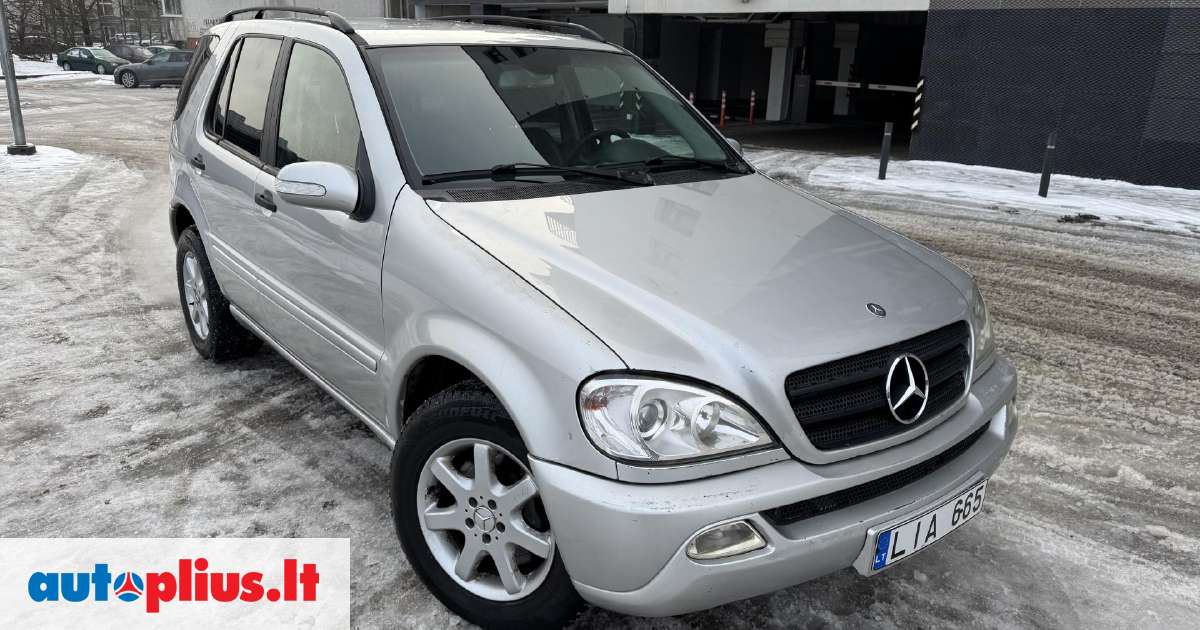 Mercedes-Benz ML270, 2.7 l., visureigis / krosoveris 2003-07 m ...