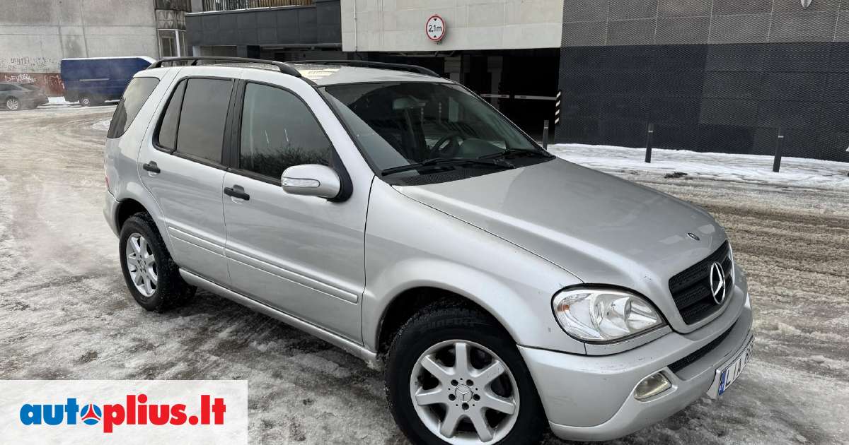 Mercedes-Benz ML270, 2.7 l., visureigis / krosoveris 2003-07 m ...