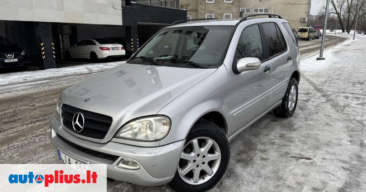 Mercedes-Benz ML270, 2.7 l., visureigis / krosoveris 2003-07 m ...