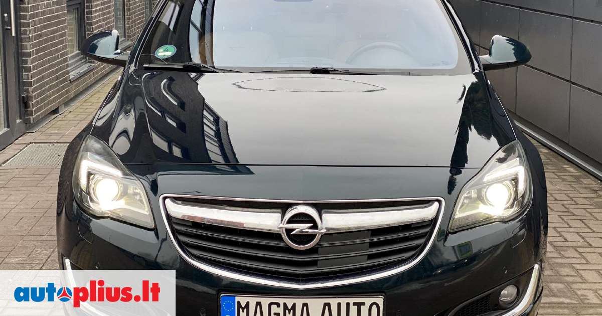 Opel Insignia, 2.0 l., Универсал 2016-02 m., | A27354409