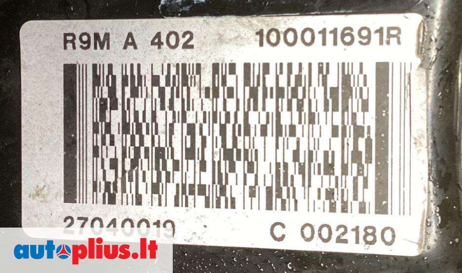 Renault Scenic, R9M A 402, engine parts 2013 m., | A27360567