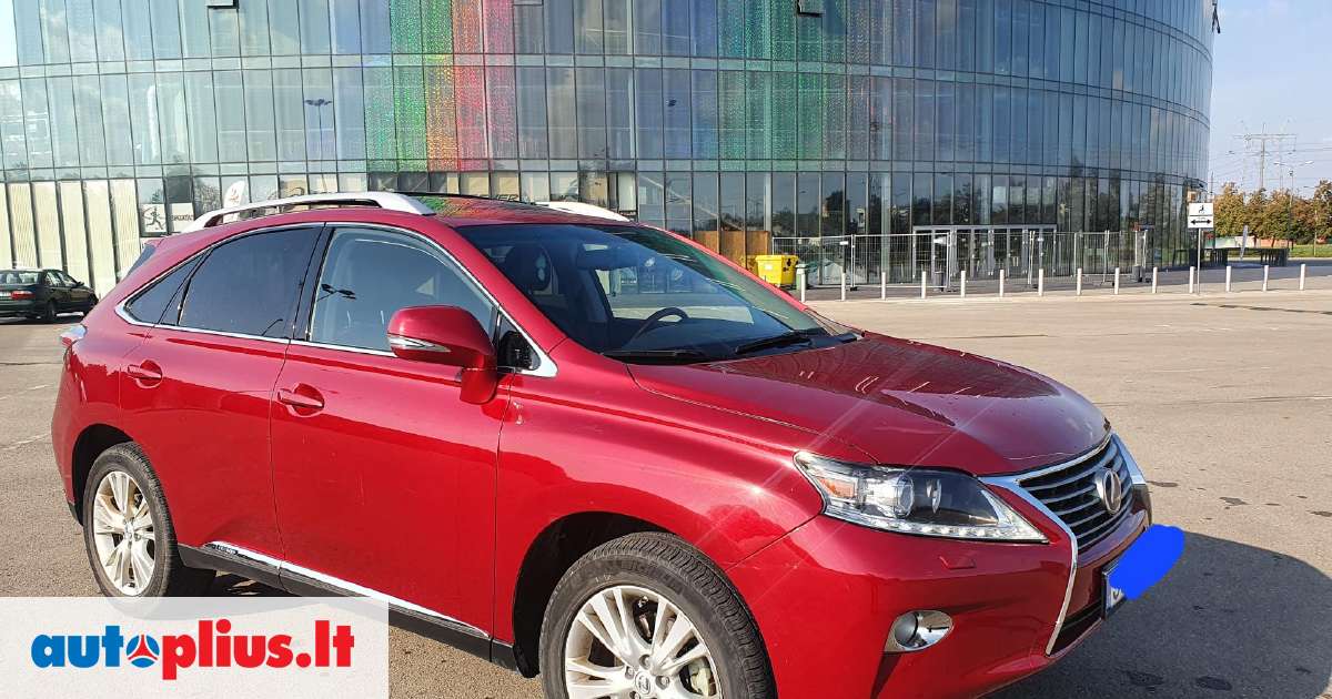 Lexus RX 450h, 3.5 l., visureigis / krosoveris 2012-01 m., | A27375741