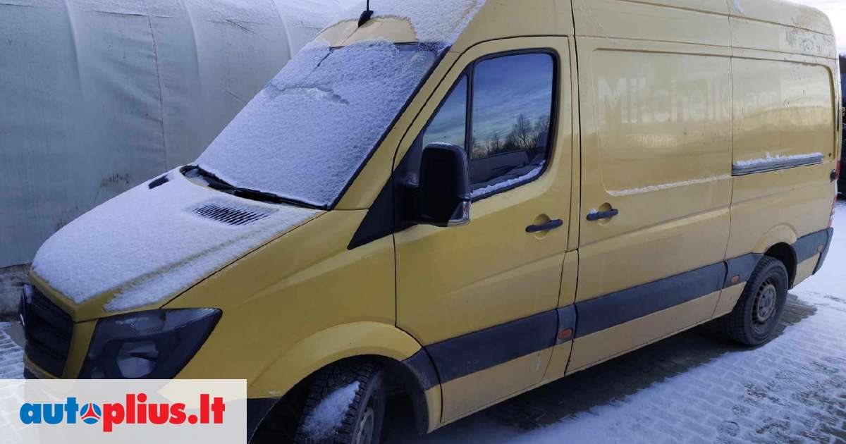 Mercedes-Benz Sprinter, krovininiai mikroautobusai 2017-04 m., | A27385609