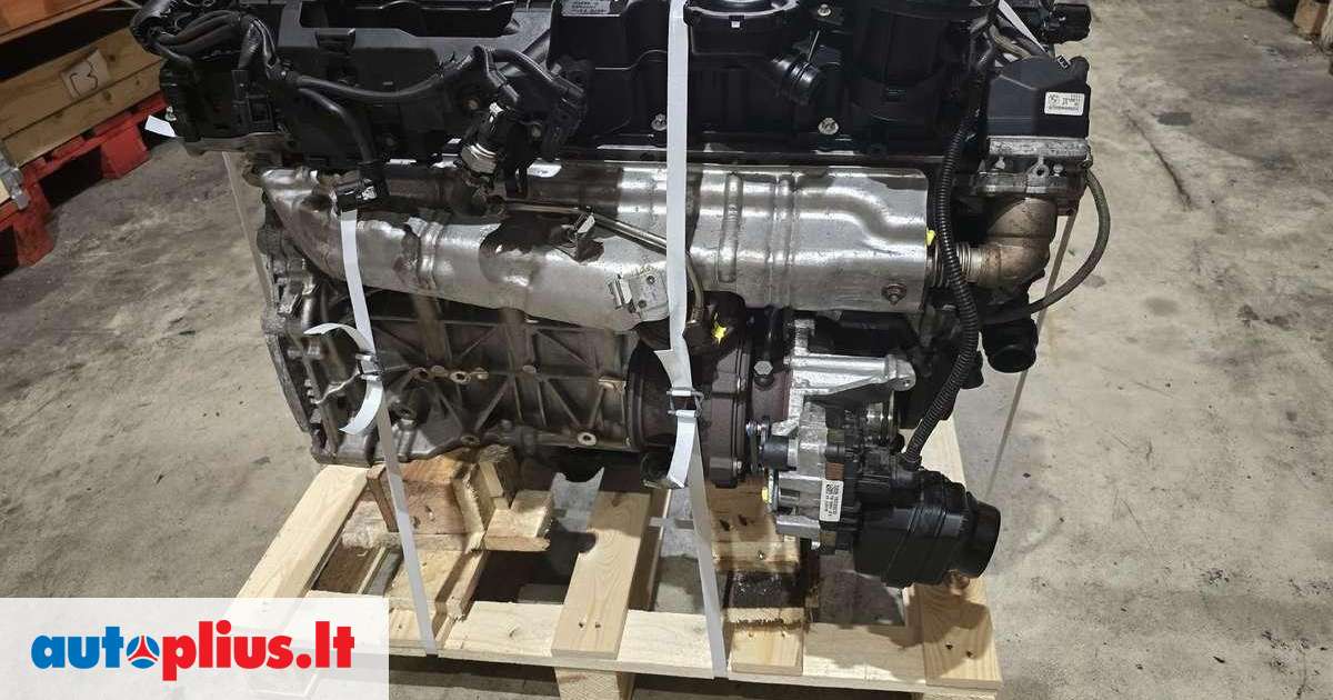 BMW 5 serija Pilnas n57d30a 190 kw variklis maza rida polni motor ...
