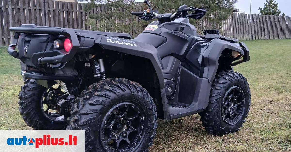 Can-Am Outlander 1000cc, keturračiai 2018 m., | A27390891