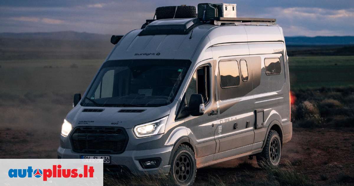 Sunlight CLIFF 590, 4x4 Adventure, turistiniai automobiliai 2025-01 m ...