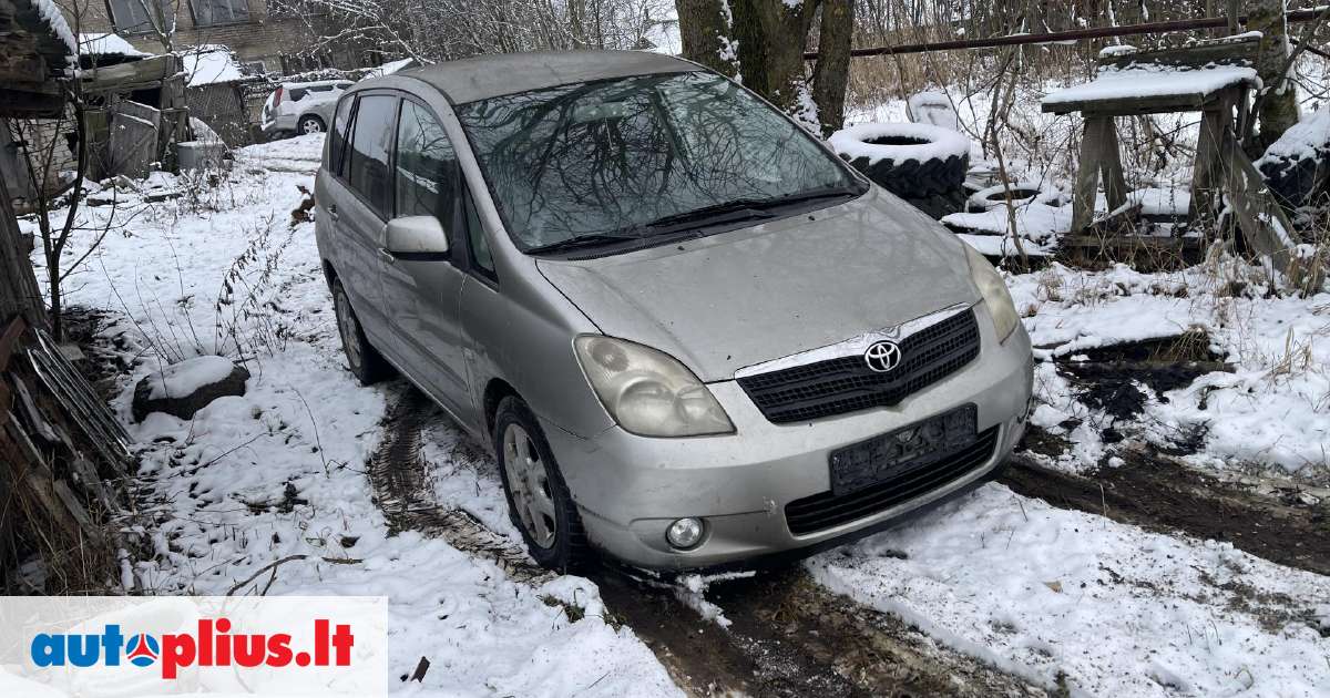 Toyota Corolla Verso, Dalys verso, rezerves daļās. Dalimis tajota corolq verso 2003 metu melina ...