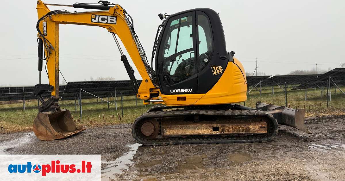 JCB 8085 (galima garantija), mini excavator 2013 m., | A27398037