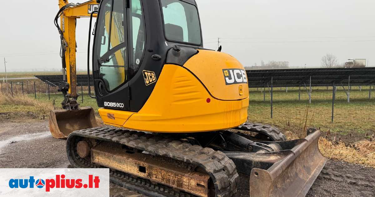 JCB 8085 (galima garantija), mini excavator 2013 m., | A27398037
