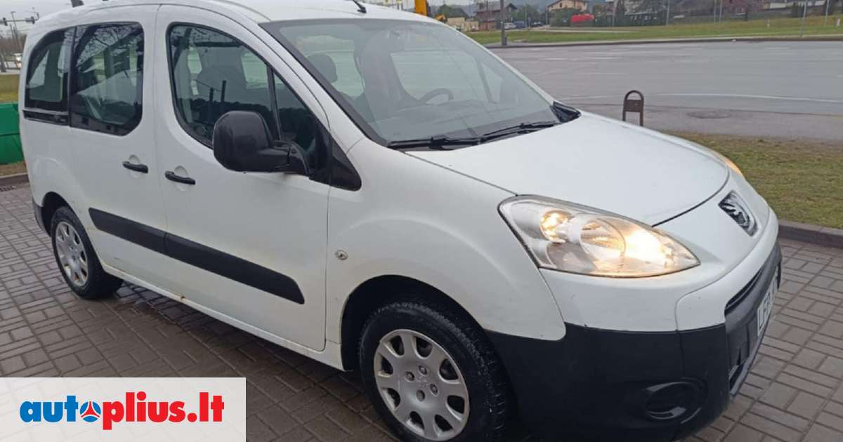 Peugeot Partner, 1.6 l., mpv / minivan 2012 m., | A27407819