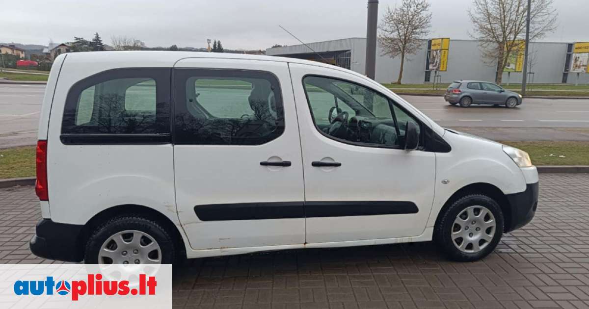 Peugeot Partner, 1.6 l., mpv / minivan 2012 m., | A27407819