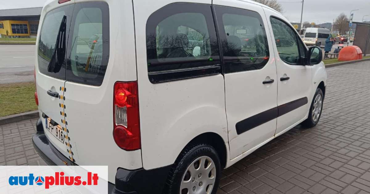 Peugeot Partner, 1.6 l., mpv / minivan 2012 m., | A27407819