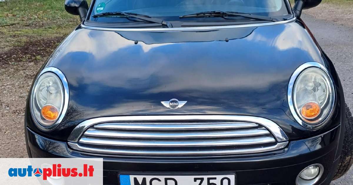 Mini Cooper, 1.6 l., kupė (coupe) 2009-05 m., | A27412037
