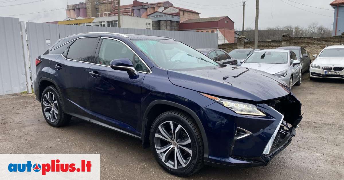 Lexus RX 350, 3.5 l., off-road / crossover 2016-05 m., | A27412787