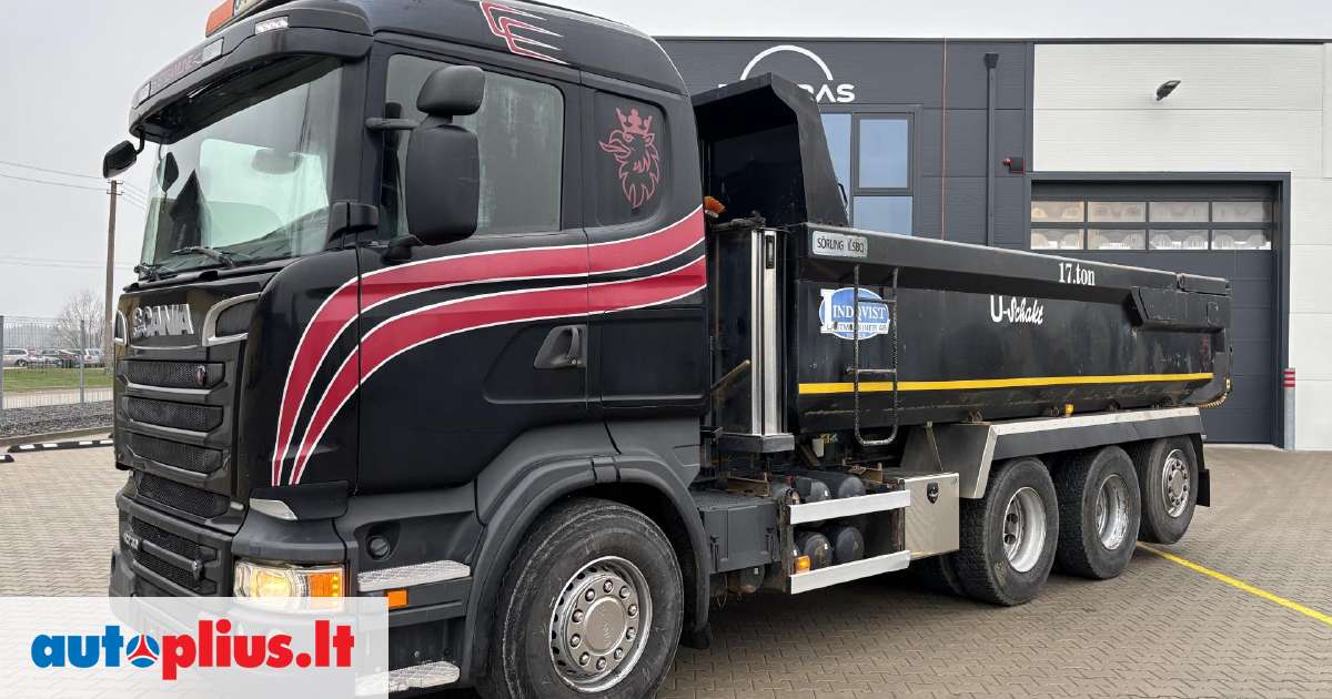 Scania R730 VIBRO KIPPER RETADER, dumpers / tippers 2014-04 m., | A27414895