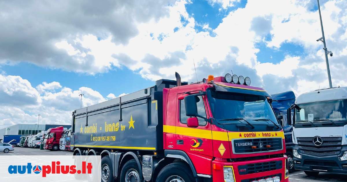 Volvo Terberg FM 2850 T 10x4, savivarčiai 2010-03 m., | A27423097