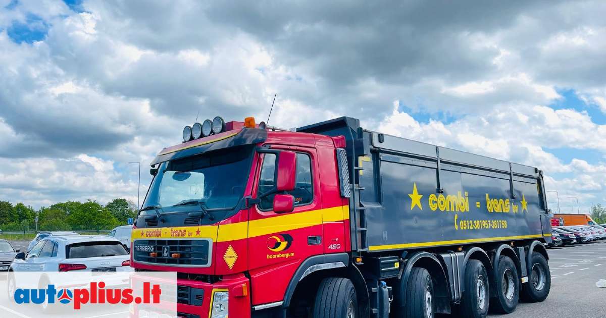 Volvo Terberg FM 2850 T 10x4, savivarčiai 2010-03 m., | A27423097