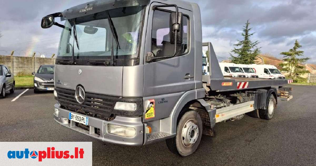 Mercedes-Benz Atego 917, platformas 1999-08 m., | A27423749
