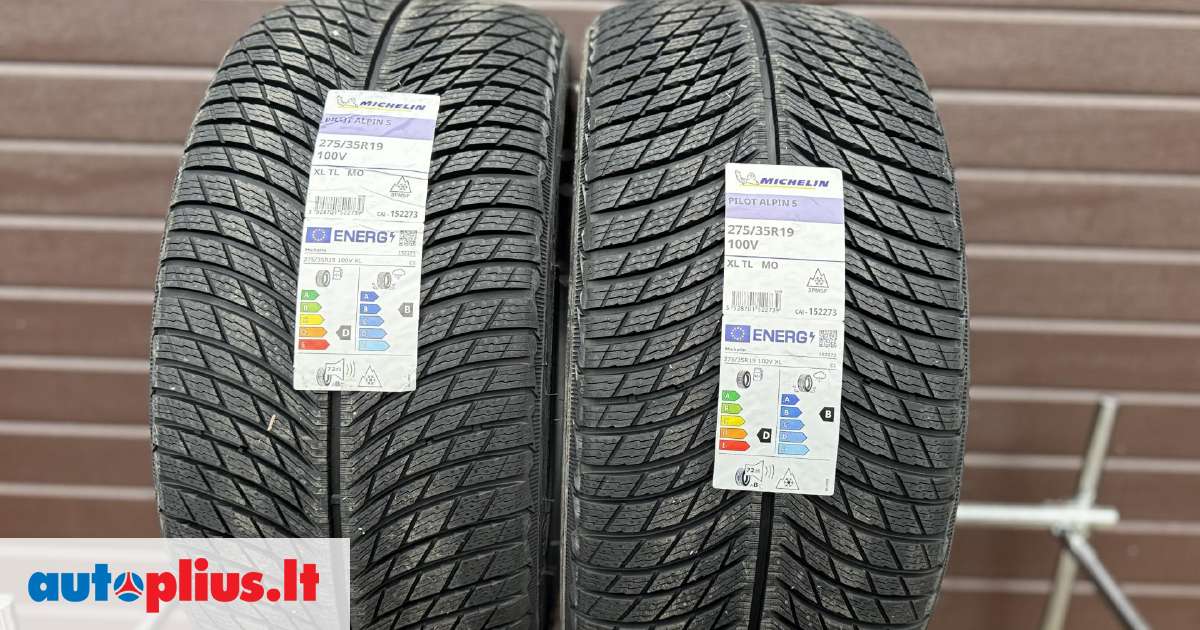 Michelin Pilot Alpin 5 100V XL, зимние 275/35 R19 | A27424439