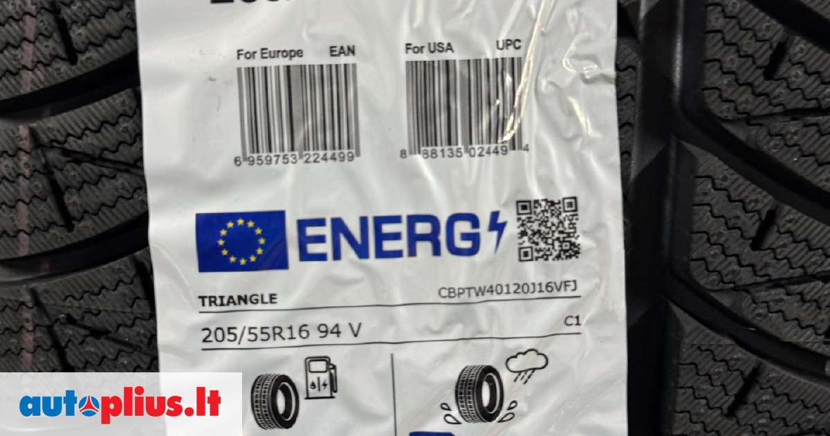 Triangle WinterX TW401 94V, зимние 205/55 R16 | A27424573