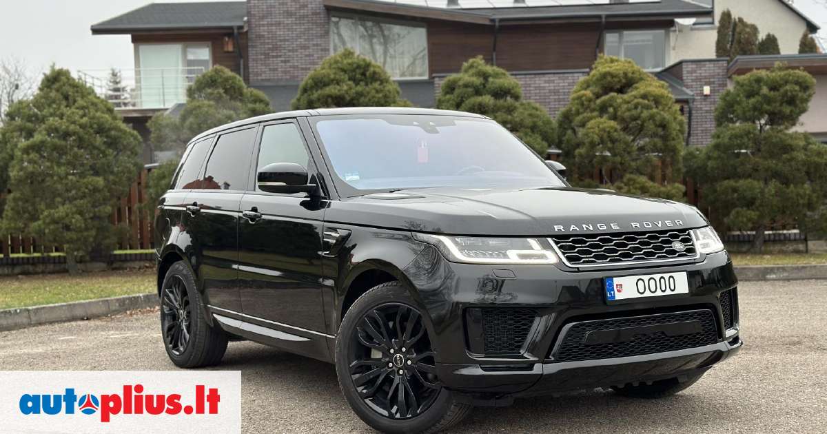 Land Rover Range Rover Sport, 3.0 l., off-road / crossover 2019-10 m ...