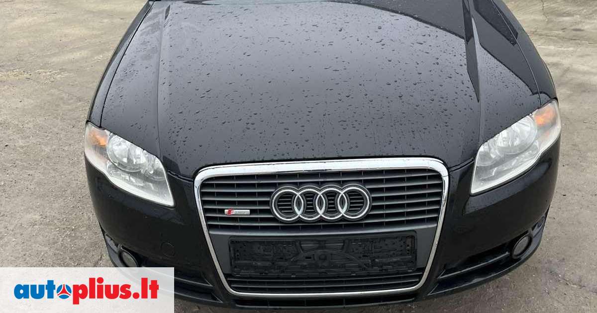 Audi A4, BPW JZU LZ9Y, dalimis. Audi a4 b7 dalimis variklis 2 0 tdi 103 ...