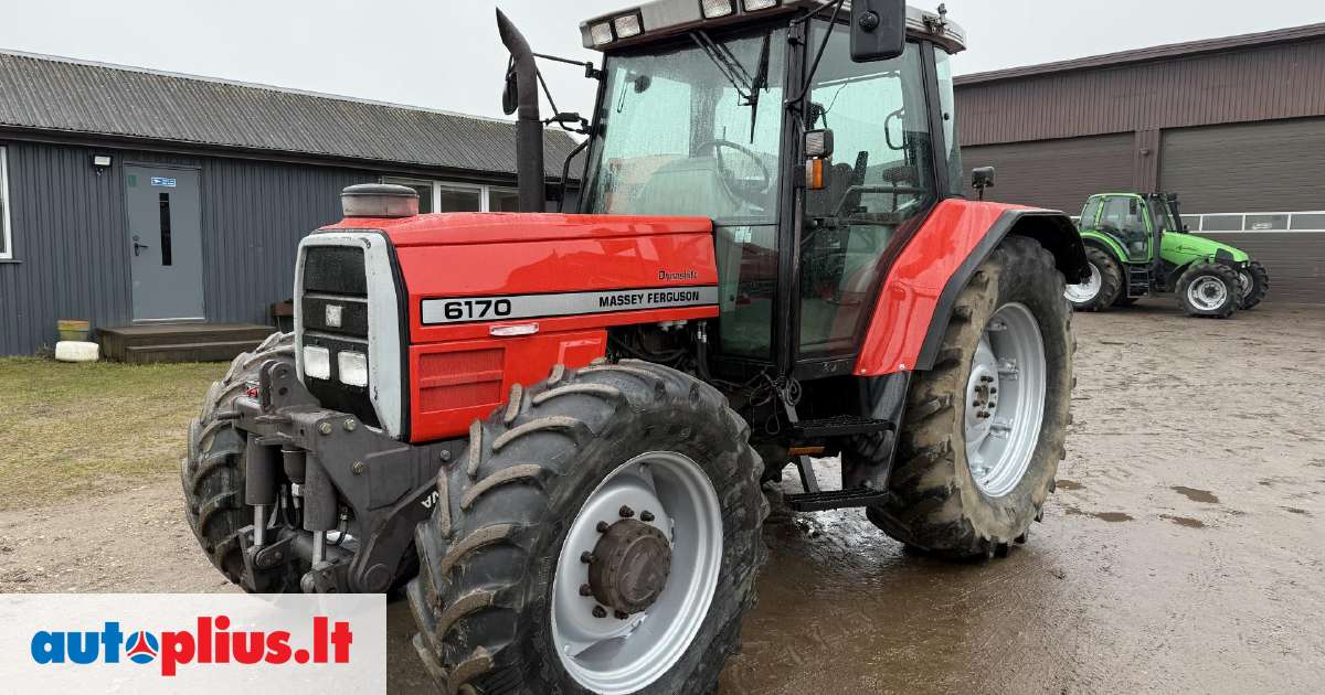Massey Ferguson 6170, traktoriai 1997 m., | A27447915