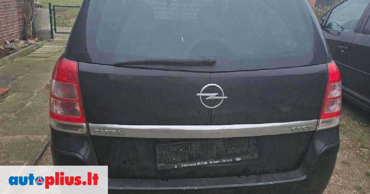 Opel Zafira Europa detales pristatome lietuvoje 2011-09 m., | A27449461