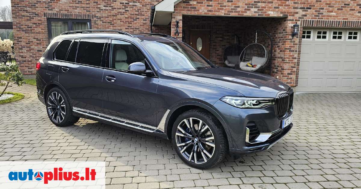 BMW X7, 3.0 l., off-road / crossover 2020 m., | A27465987