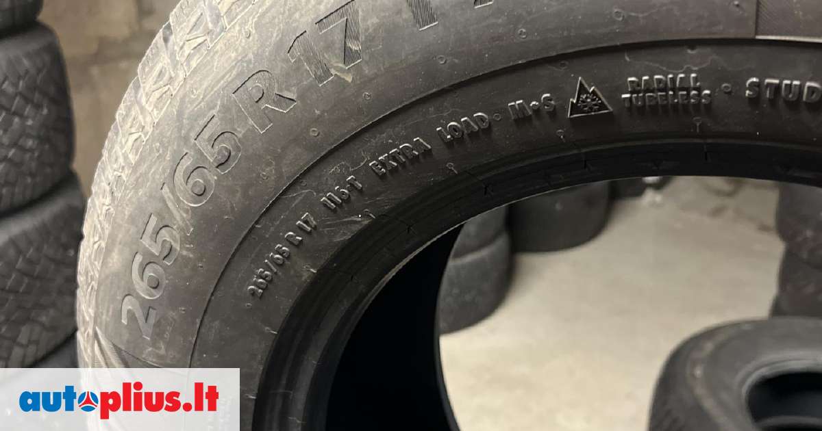 Continental ICE CONTACT 2 SUV, žieminės 265/65 R16 | A27468035