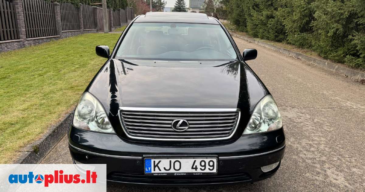 Lexus LS 430, 4.3 l., saloon / sedan 2003-10 m., | A27468423