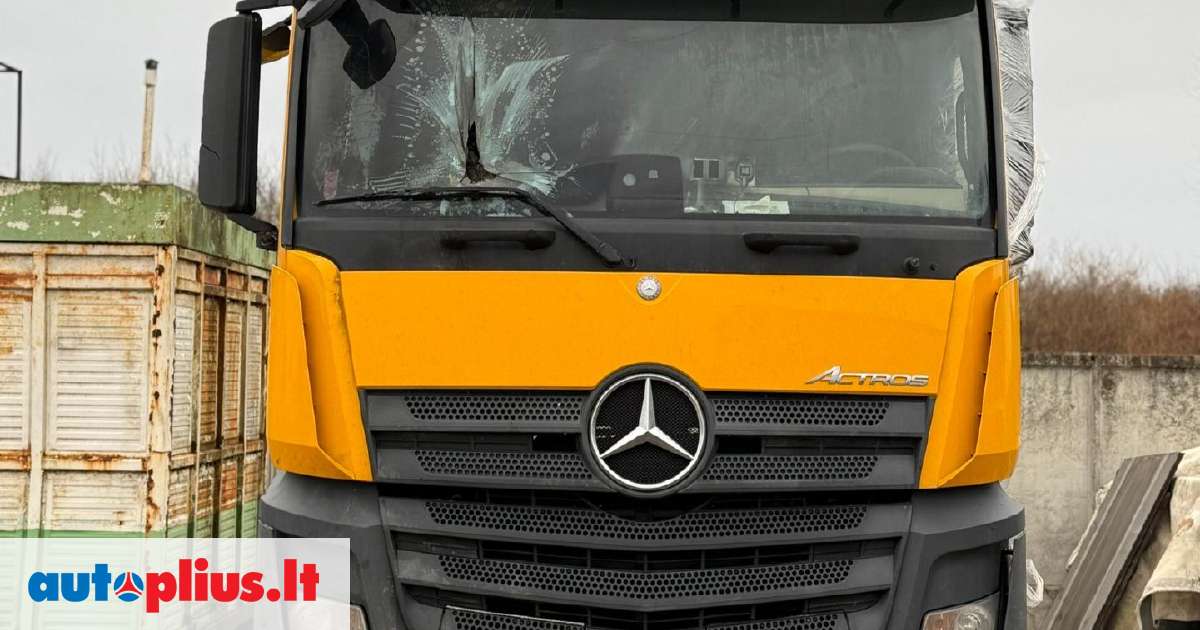Mercedes-Benz Actros MP4, vilkikai 2016 m., | A27480315