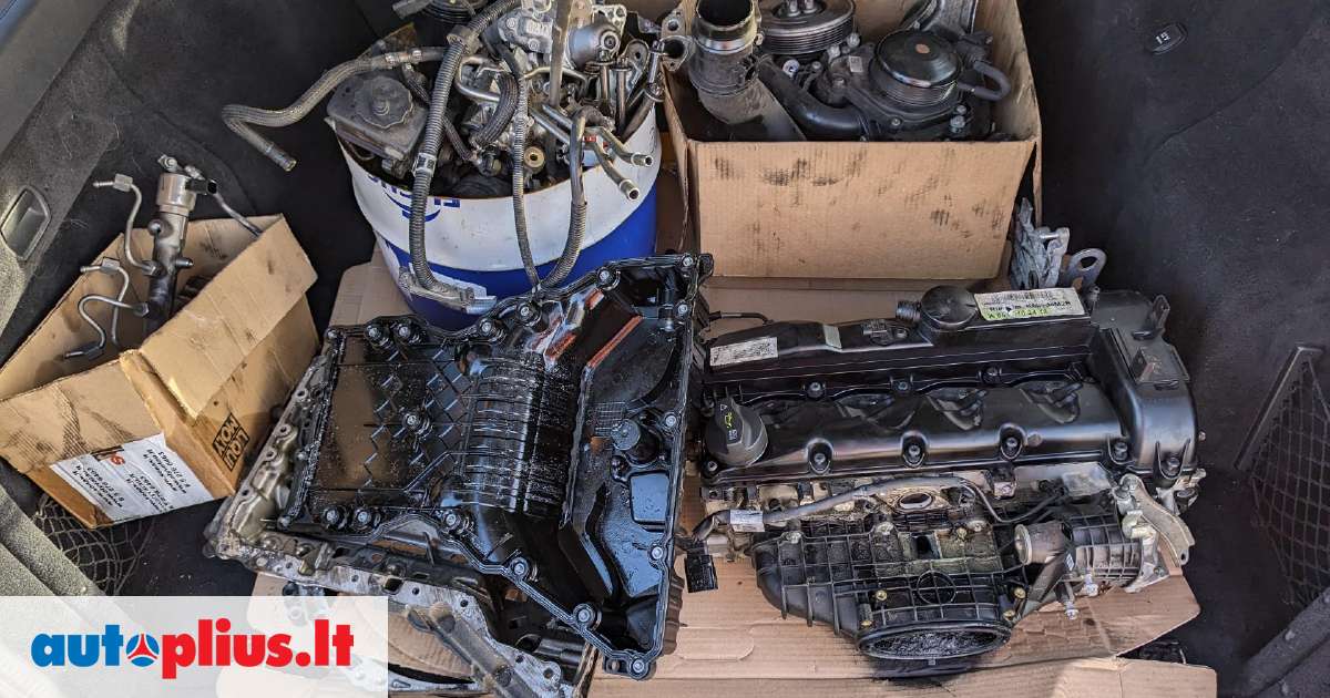 Mercedes-Benz E220 variklio detalės 2014-07 m., | A27480371