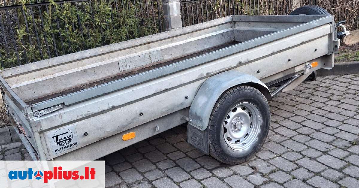 Tauras B 753, passenger car trailers 2011-10 m., | A27482753