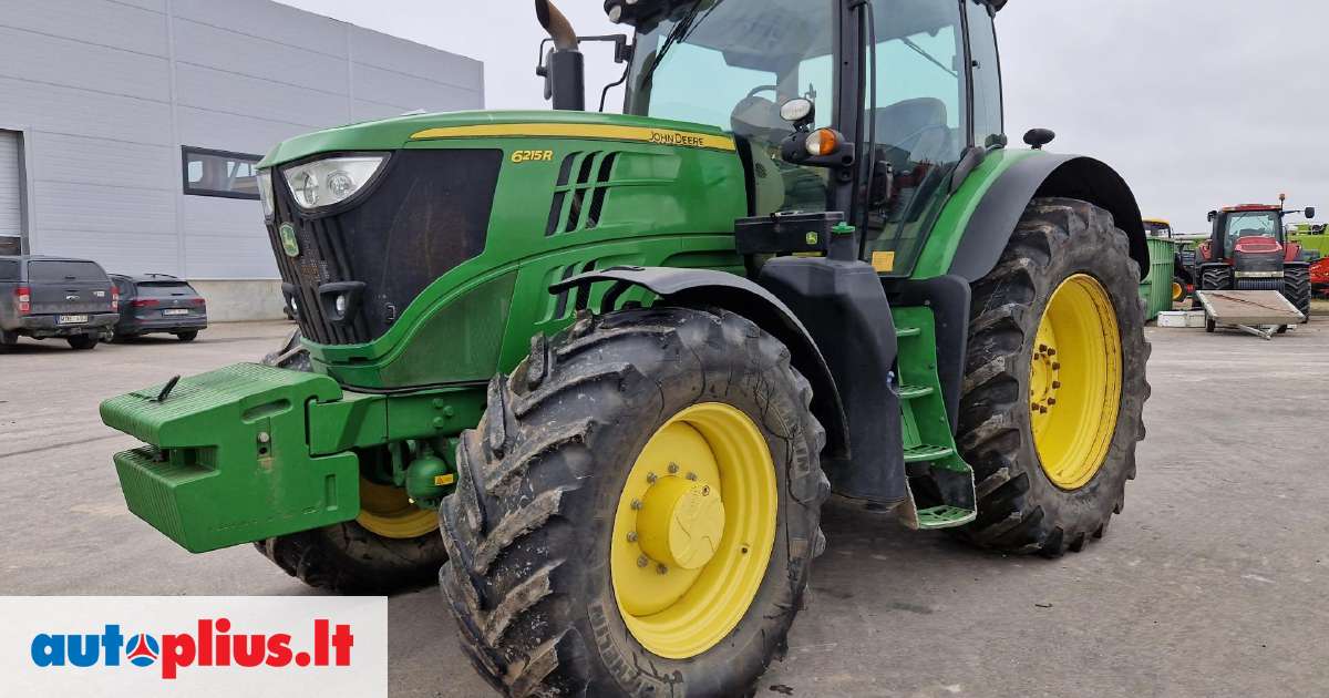 John Deere 6215 R, тракторы 2017-03 m., | A27484557