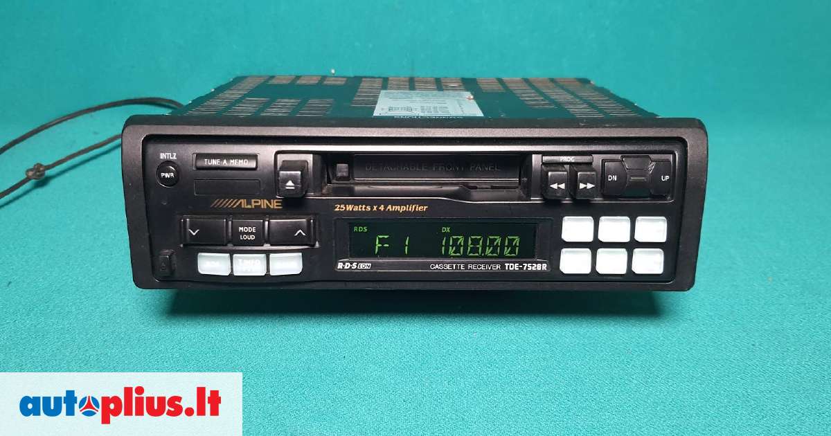 Alpine Tde-7528r, cd players | A27494281
