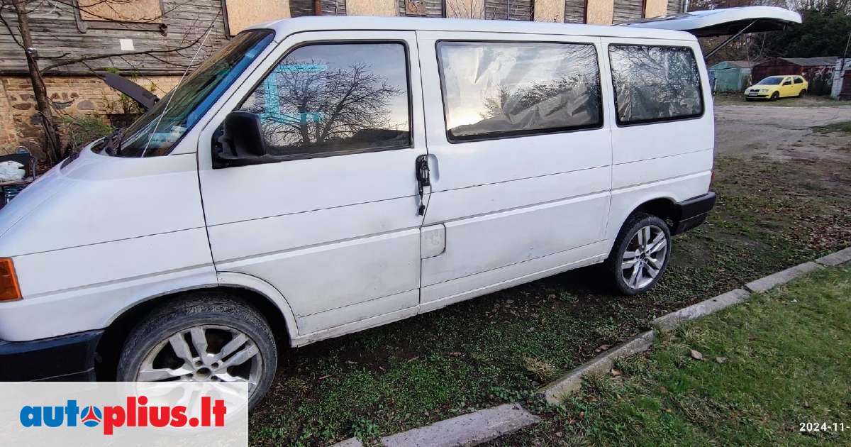 Volkswagen Transporter, 2.4 l., mpv / minivan 1995 m., | A27494581