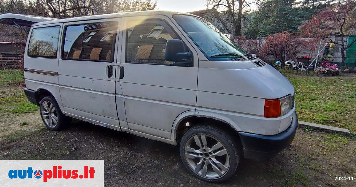 Volkswagen Transporter, 2.4 l., mpv / minivan 1995 m., | A27494581
